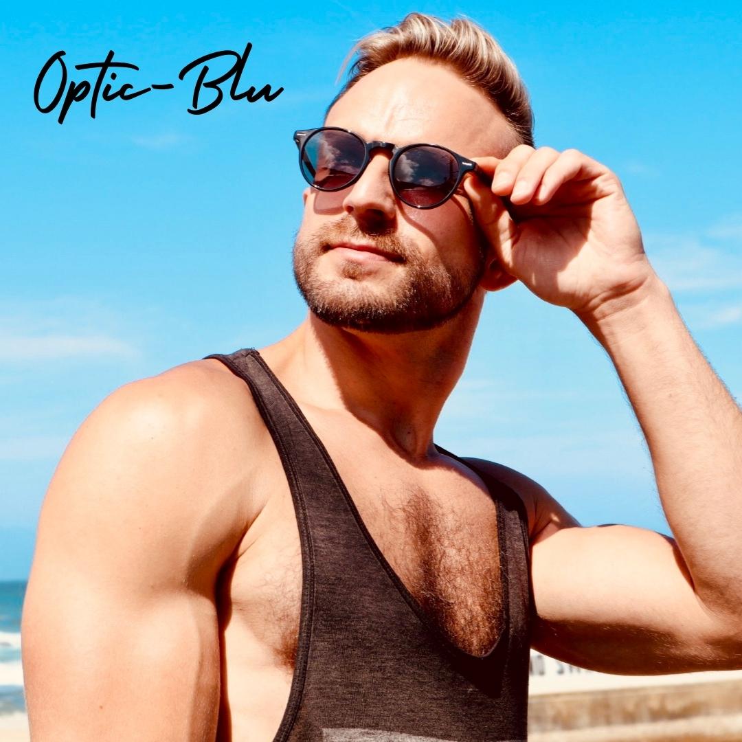 Arizona | Grey & Navy | Photochromic Blue Light Glasses