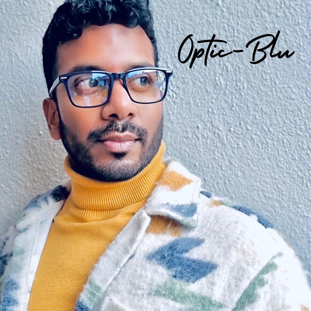 Santana | Black & Grey | Blue Light Glasses